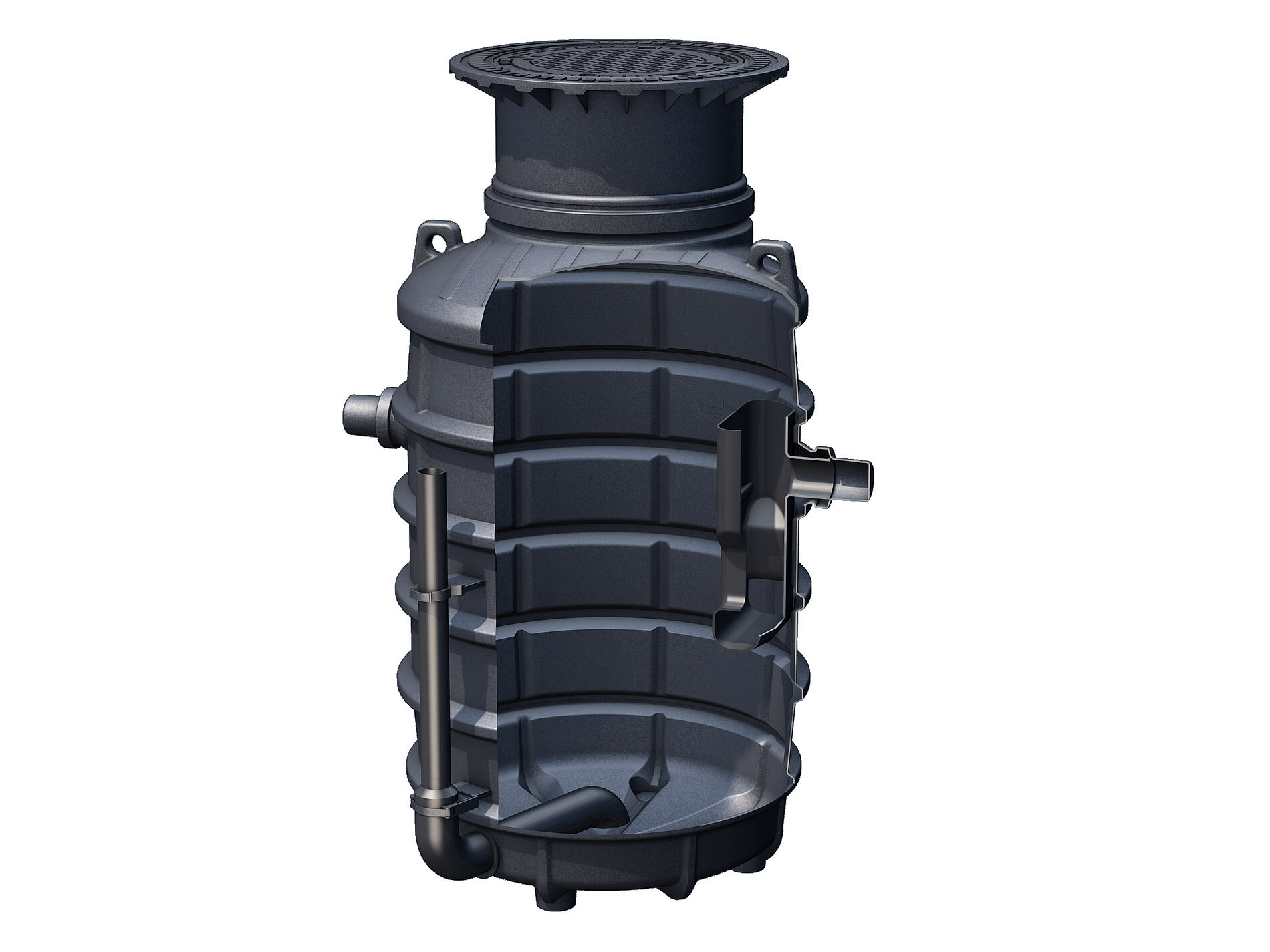 Fettabscheider EasyClean ground - KESSEL - mastering water